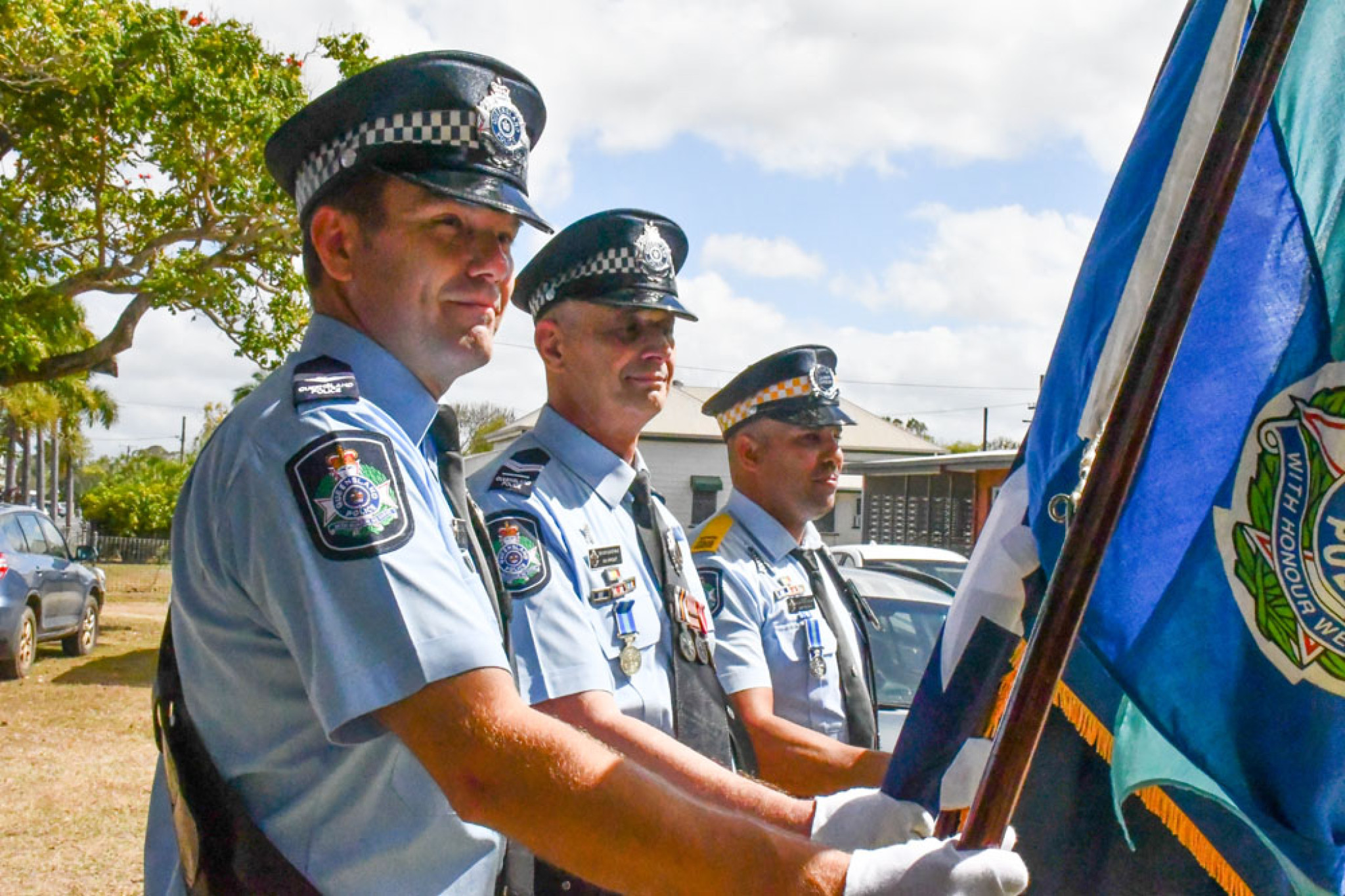 Community stops to remember our fallen police officers | The Express ...